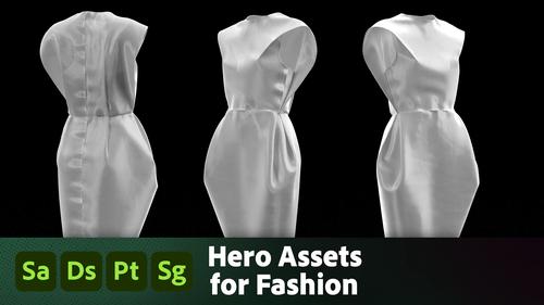 Hero Asset Creation for Fashion on Substance 3D Tutorials