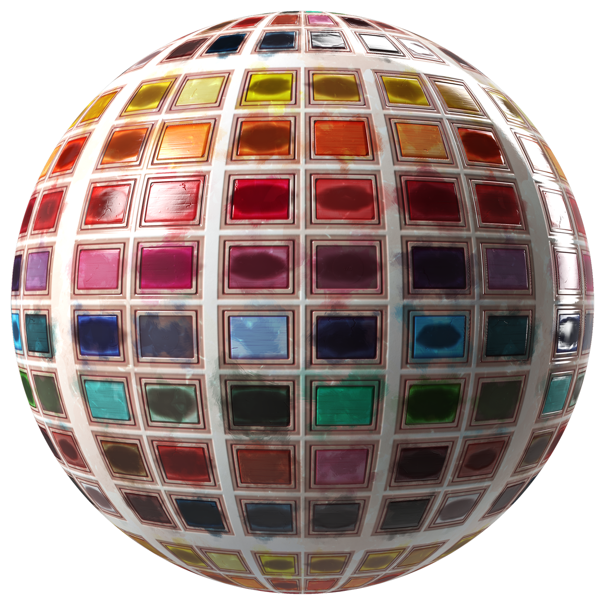 Watercolor Palette Substance Material on Substance 3D Community Assets