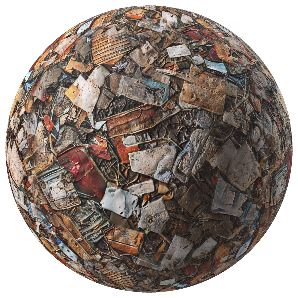 Garbage Substance Material on Substance 3D Community Assets