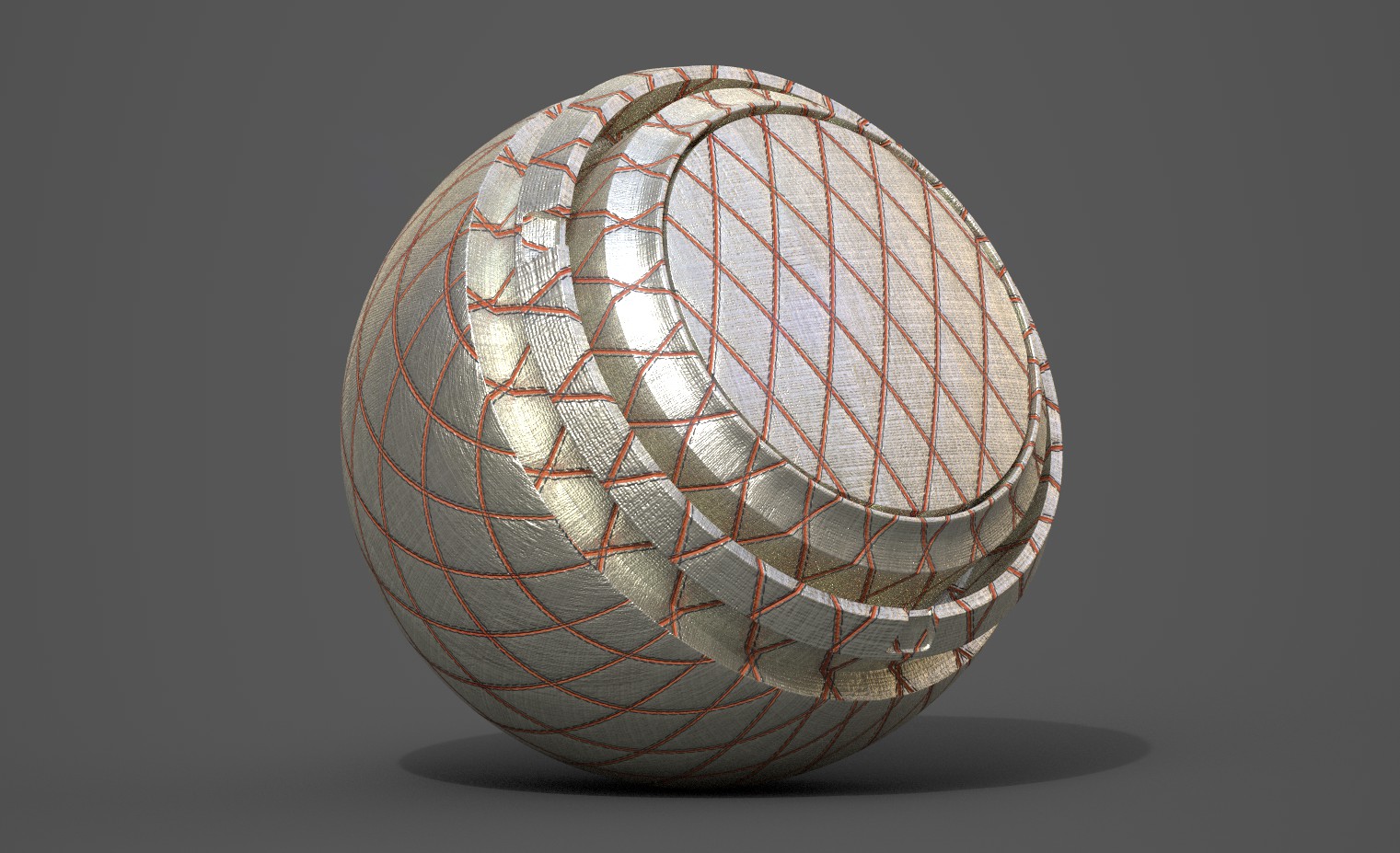 Silver Space Suit Fabric