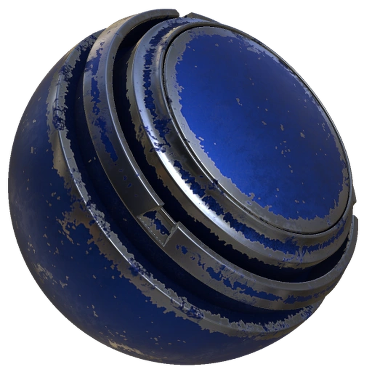 metal old blue Substance Smart Material on Substance 3D Community Assets