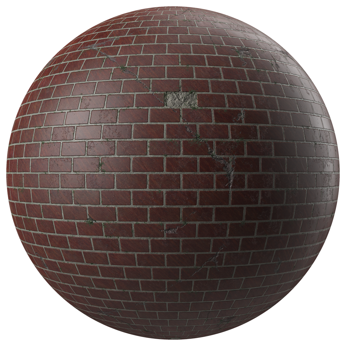 AM Brick Wall Clean To Ruined Substance Material on Substance 3D ...