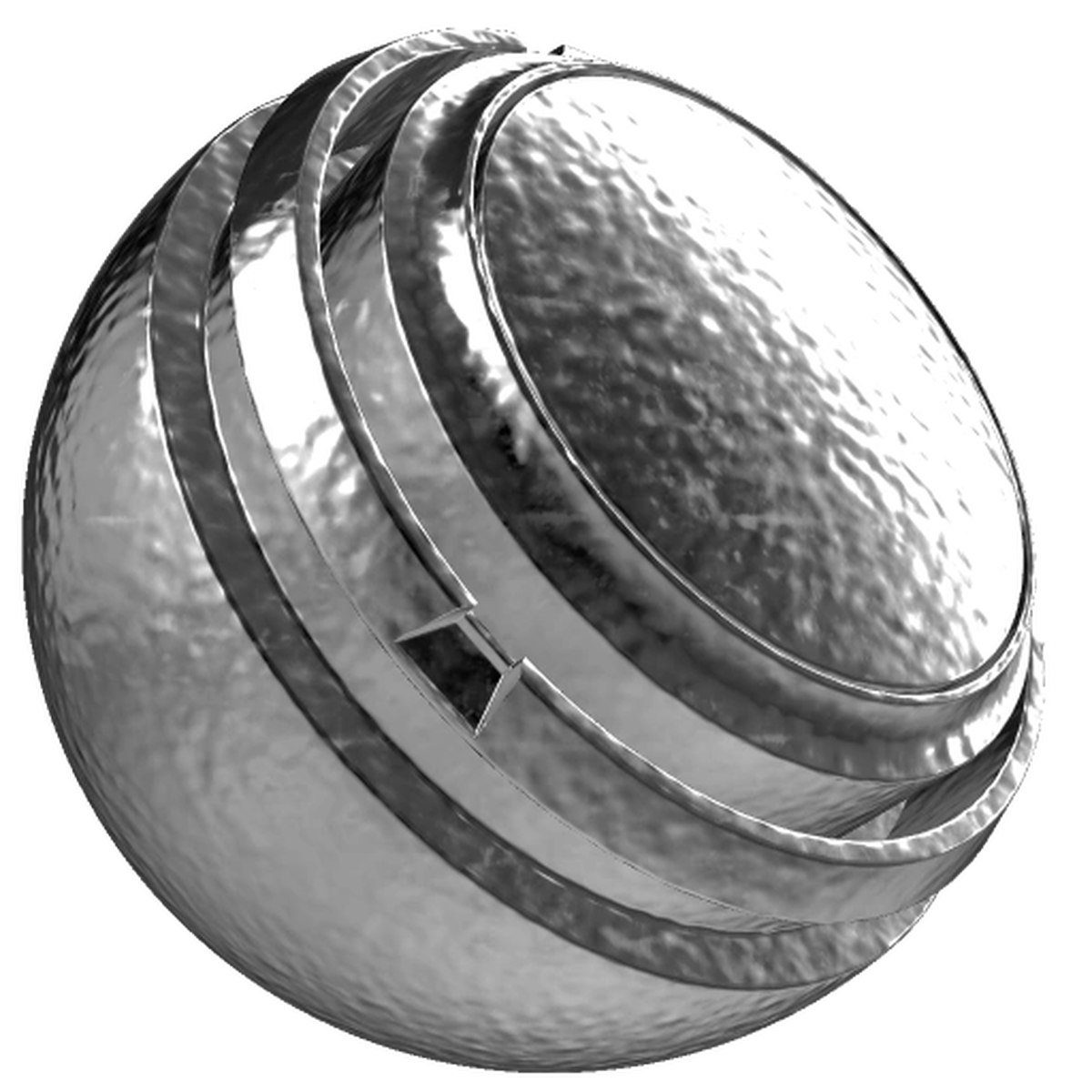 Aluminium Bumped Substance Smart Material on Substance 3D Community Assets