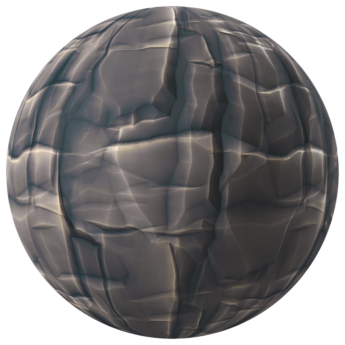 Stylized Rock Wall Substance Material on Substance 3D Community Assets