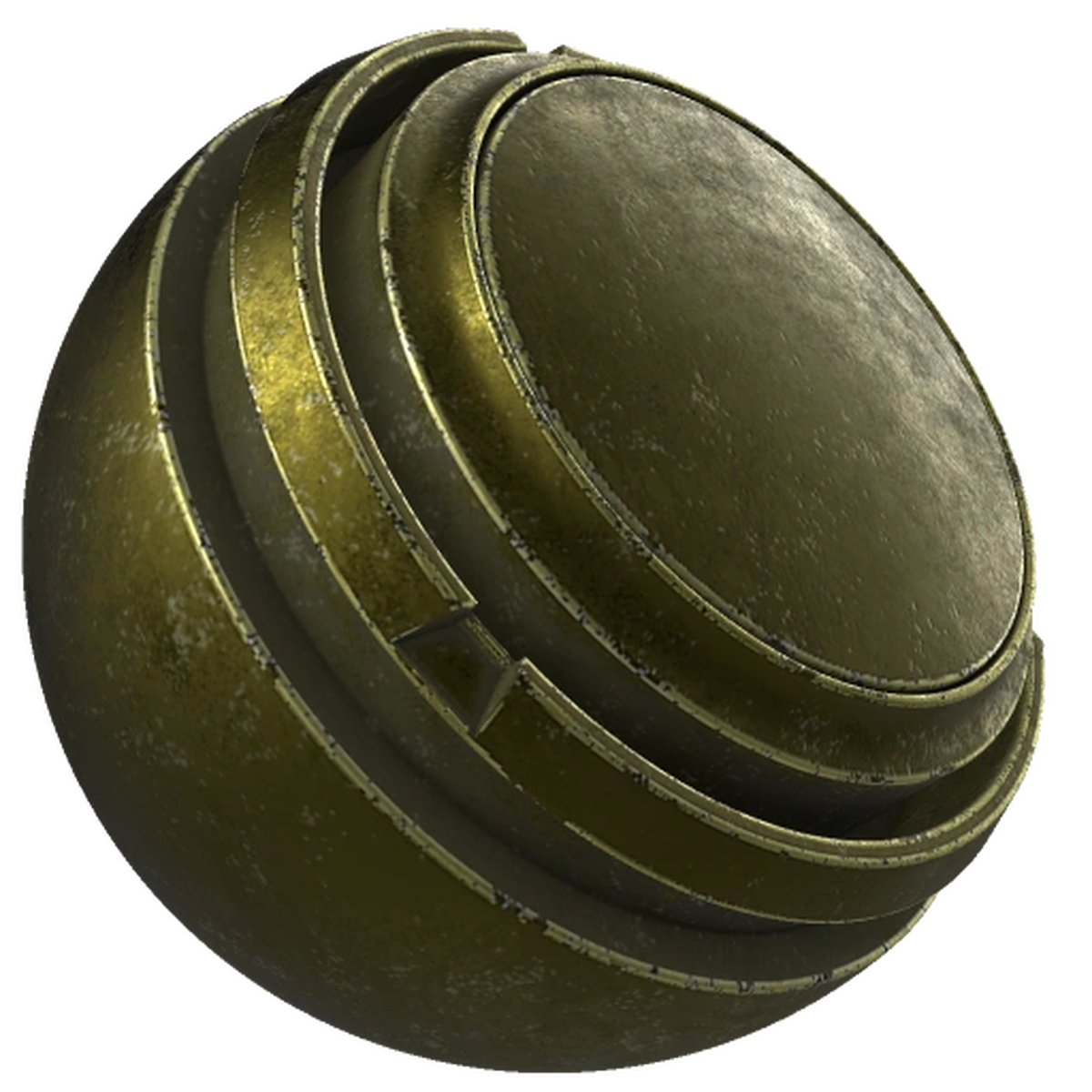 worn rusty damaged old gold Substance Smart Material on Substance 3D ...