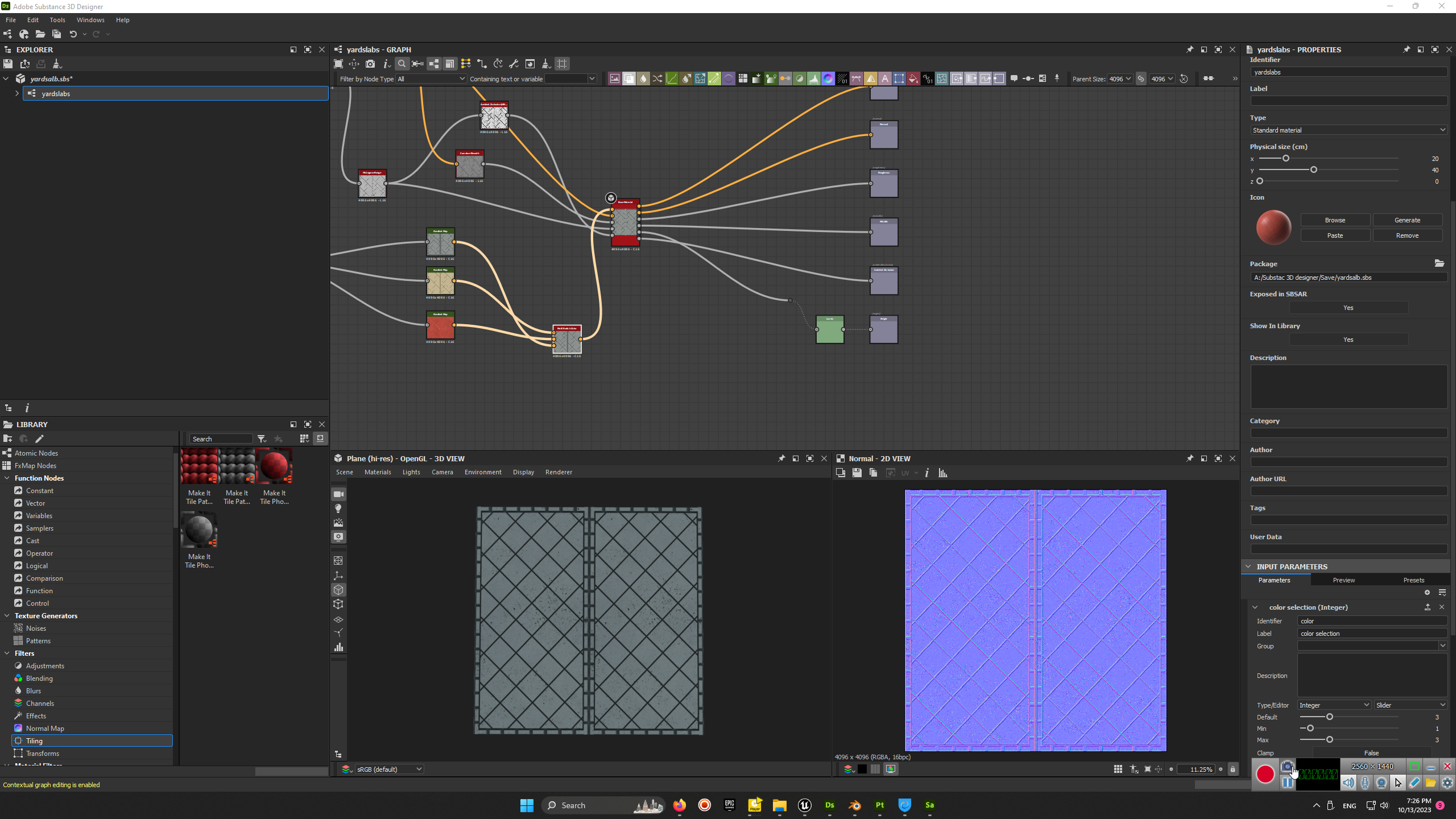 Glossy wooden pattern Substance Material on Substance 3D Community Assets