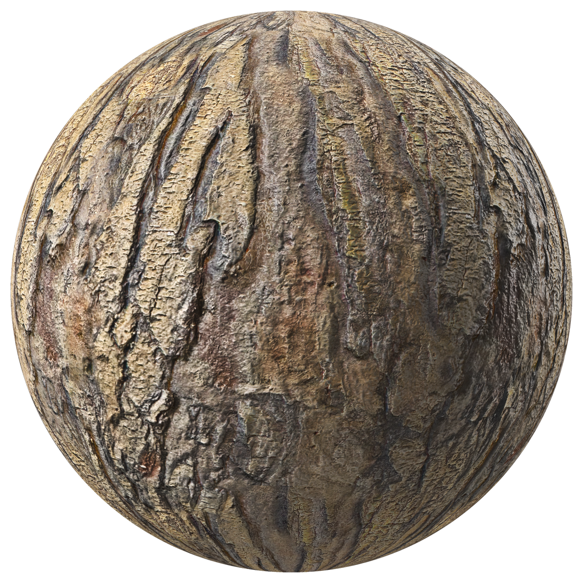 tree bark v1 Substance Material on Substance 3D Community Assets