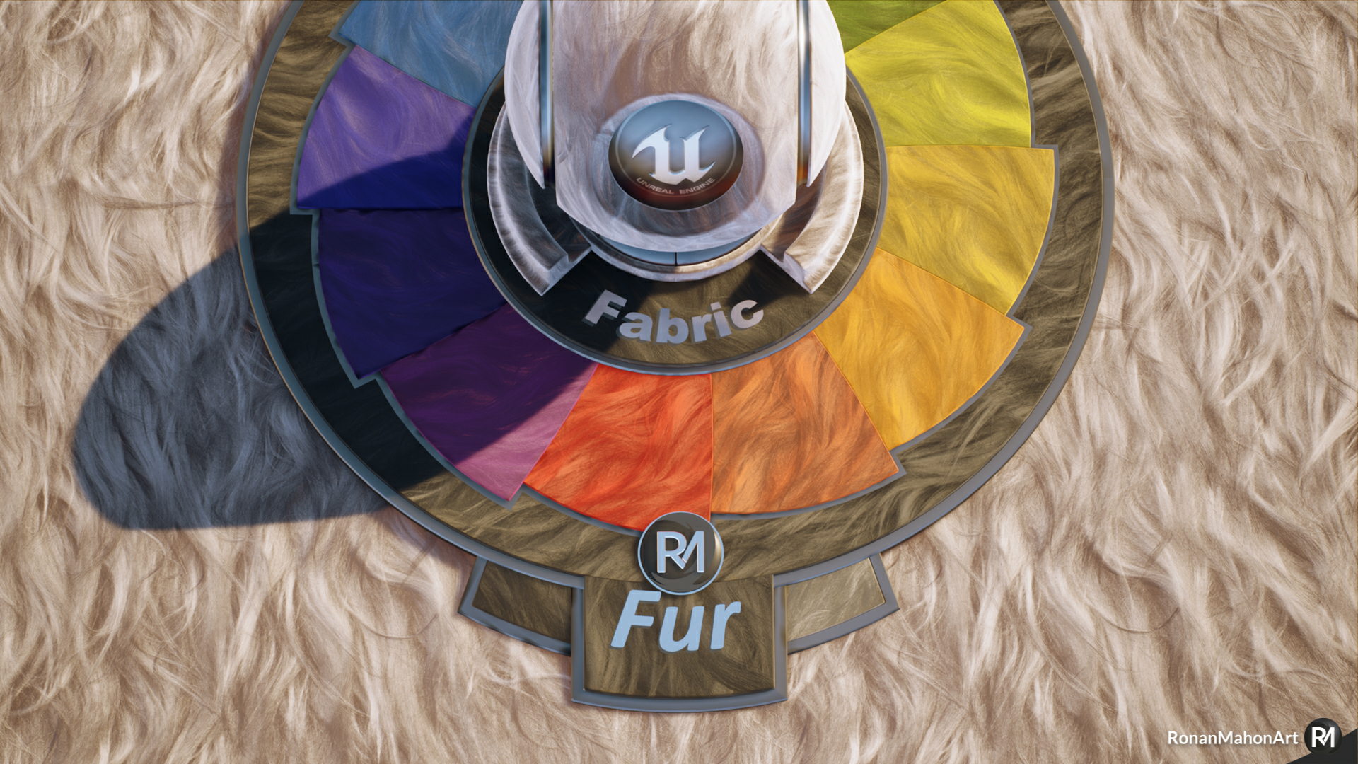 Round Stone Ground Substance Material on Substance 3D Community Assets