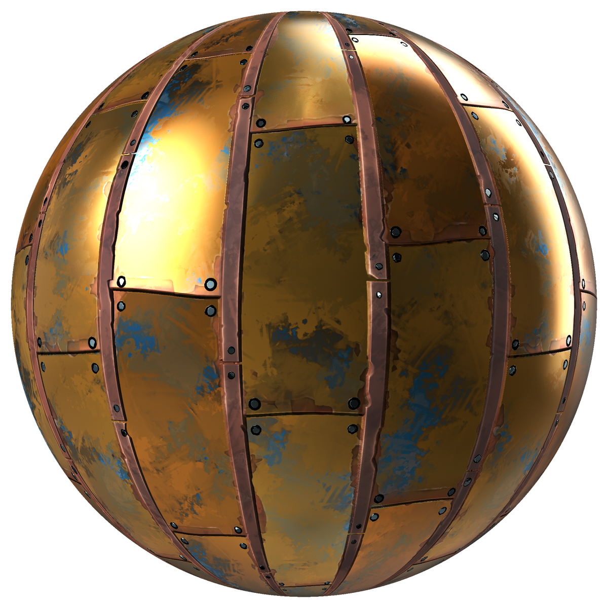 Metal Plates Substance Material on Substance 3D Community Assets