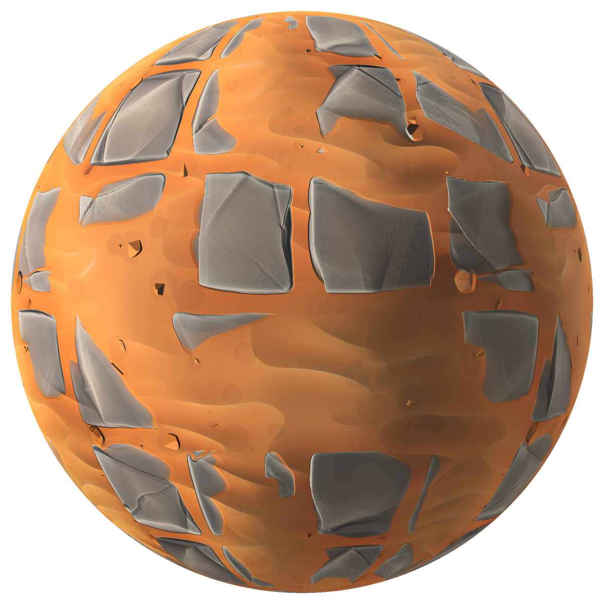 Stylized Desert Path Substance Material on Substance 3D Community Assets