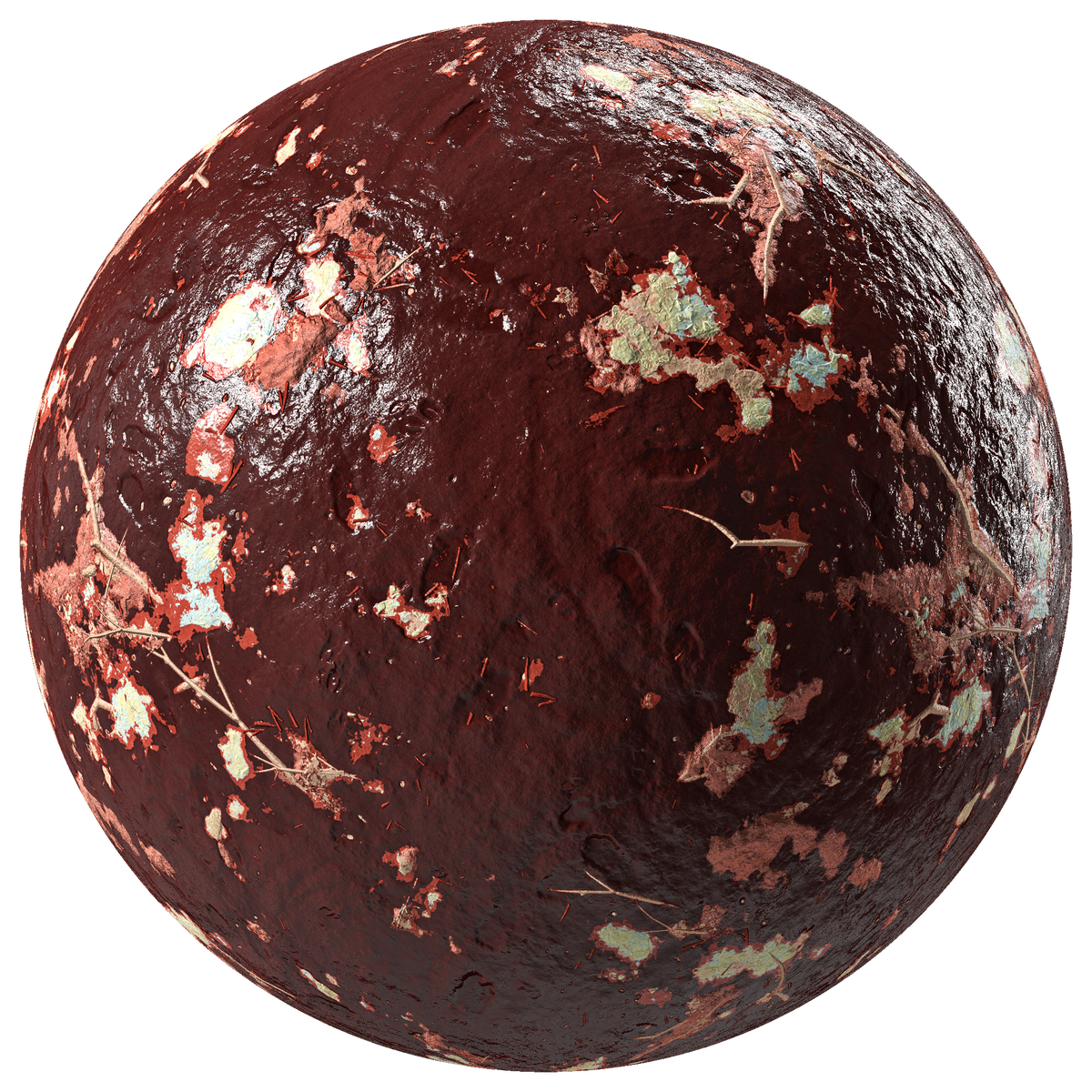 Zombie Skin Substance Material on Substance 3D Community Assets