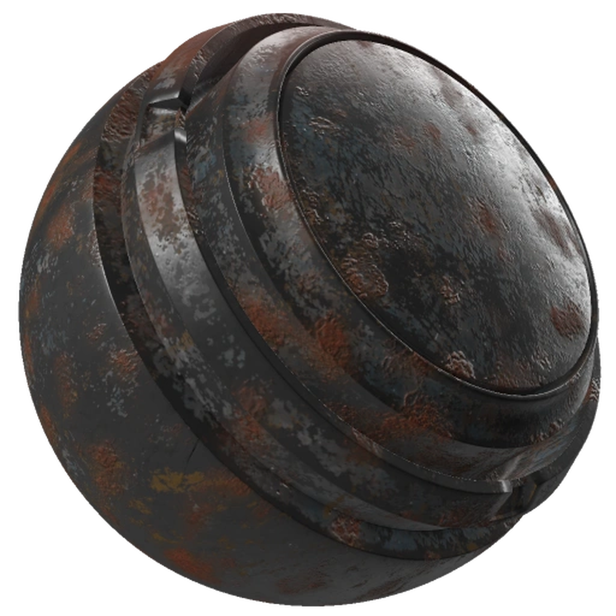 Rusted Steel Substance Smart Material on Substance 3D Community Assets