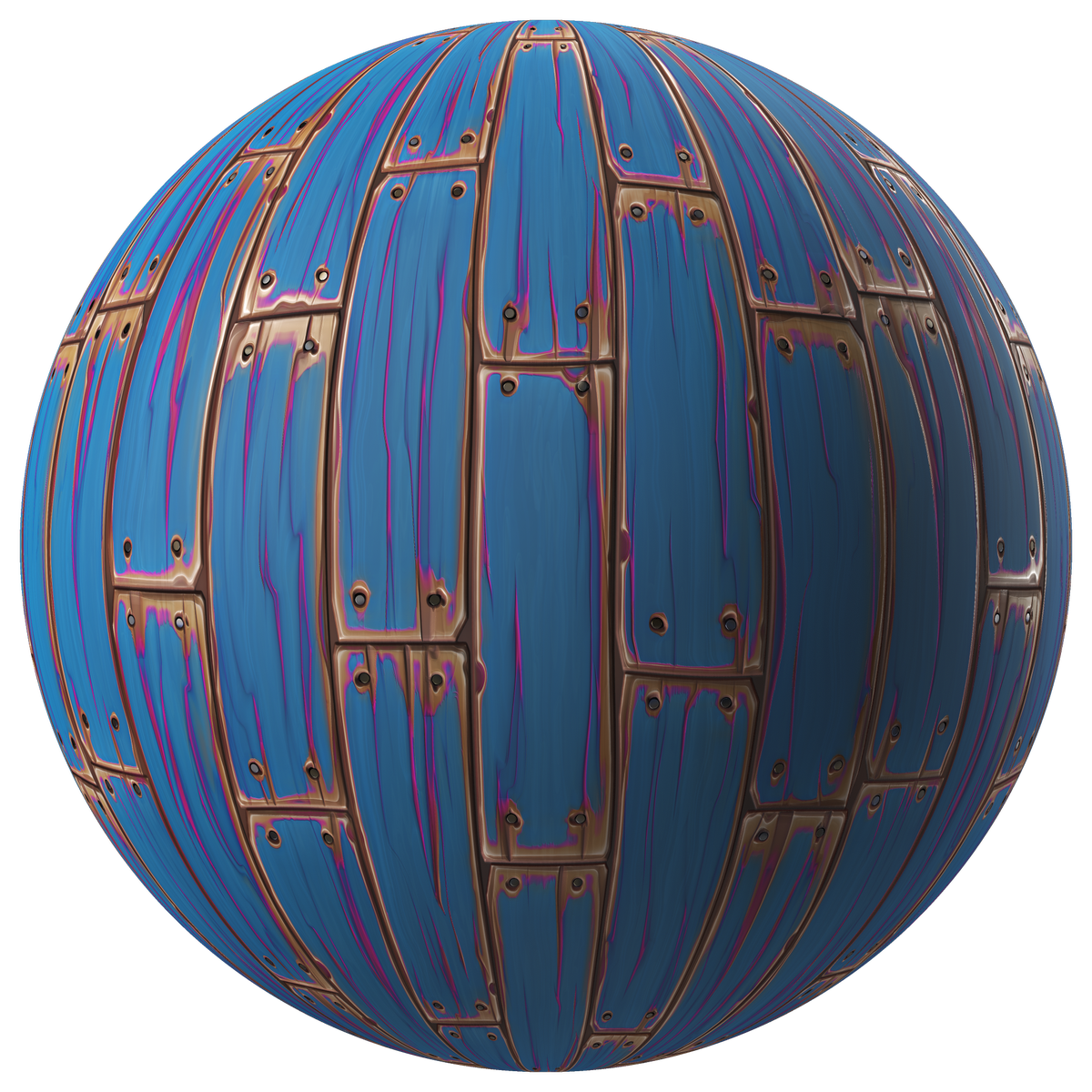 Painted planks Substance Material on Substance 3D Community Assets