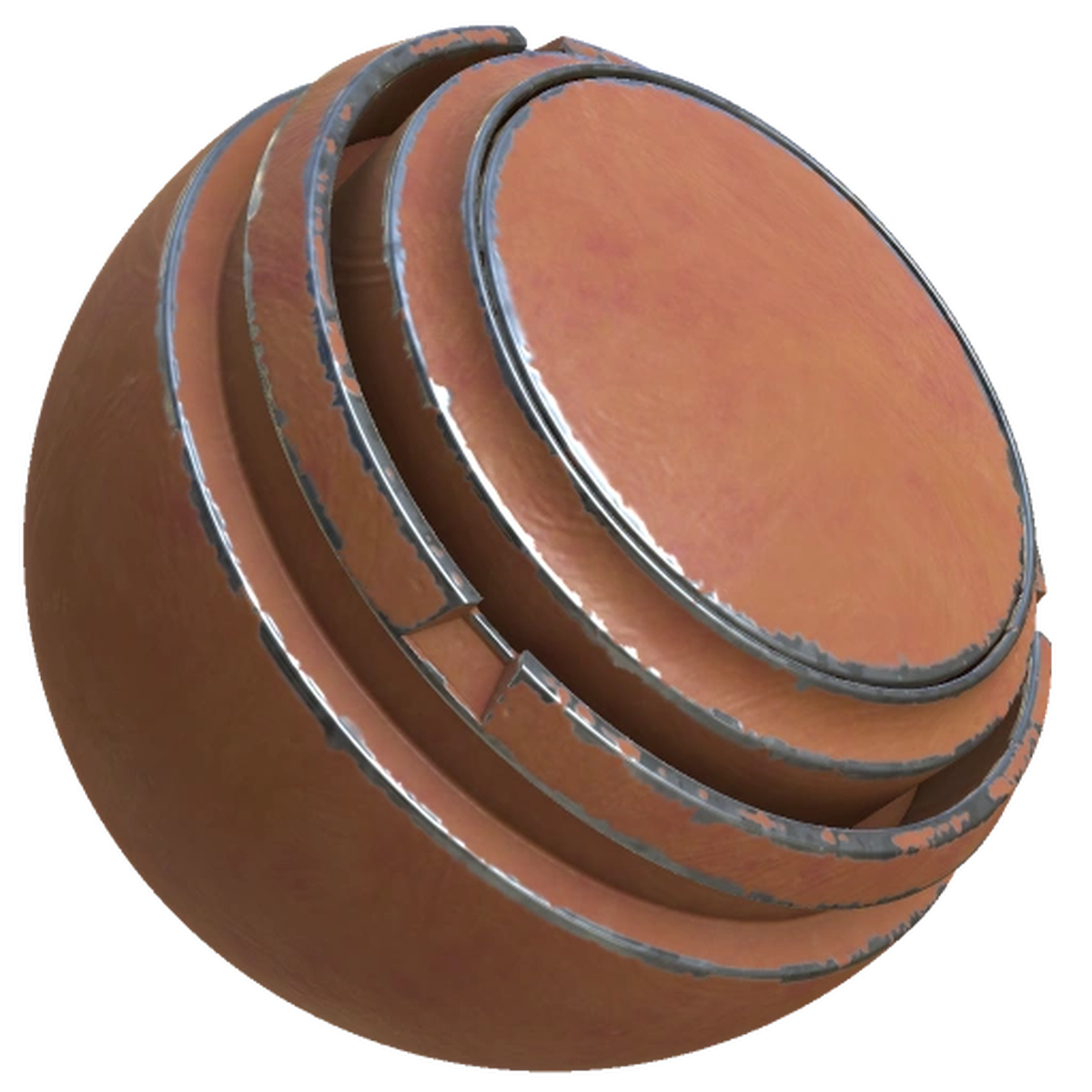 Brushed Paint Substance Smart Material on Substance 3D Community Assets