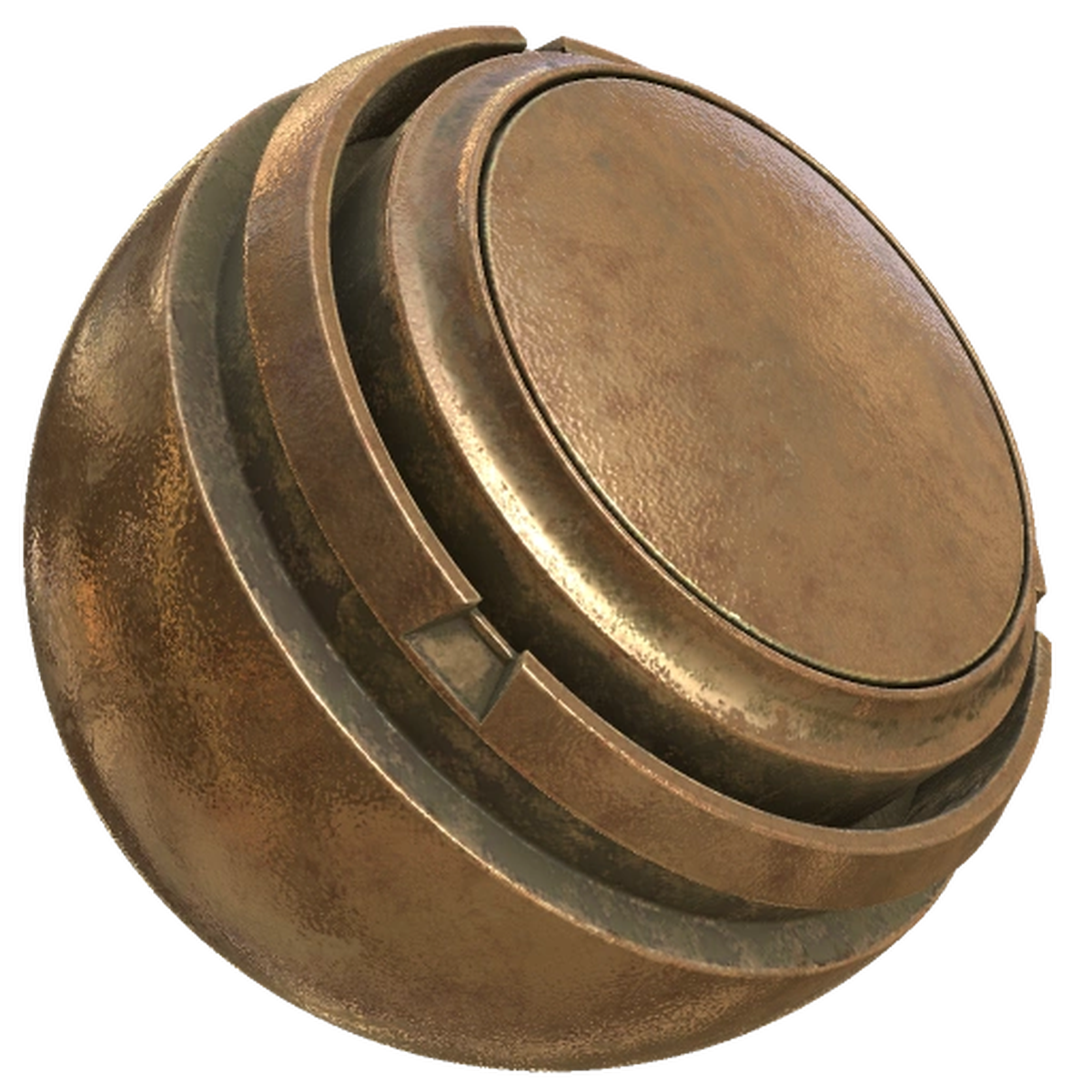 Distressed Bronze Substance Smart Material on Substance 3D Community Assets