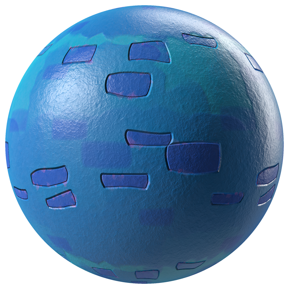 Wall Blue Substance Material on Substance 3D Community Assets