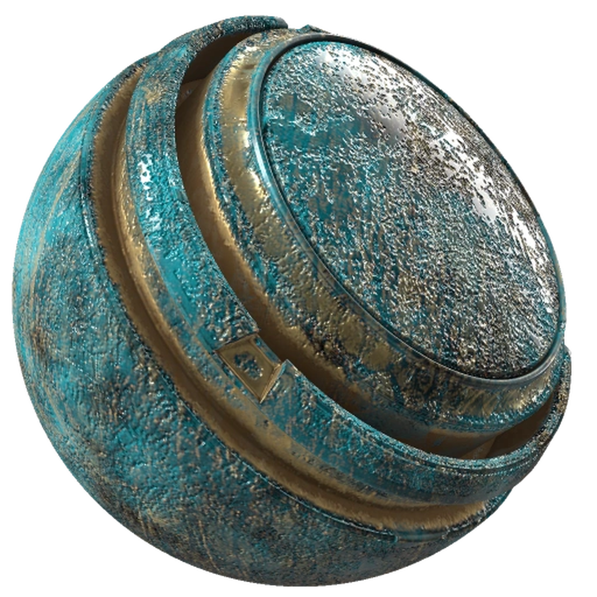 gold dirty winter Substance Smart Material on Substance 3D Community Assets