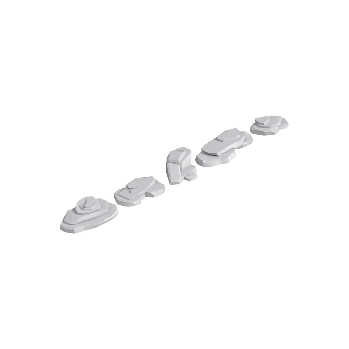 Stylized Rock Set 01 on Substance 3D Assets