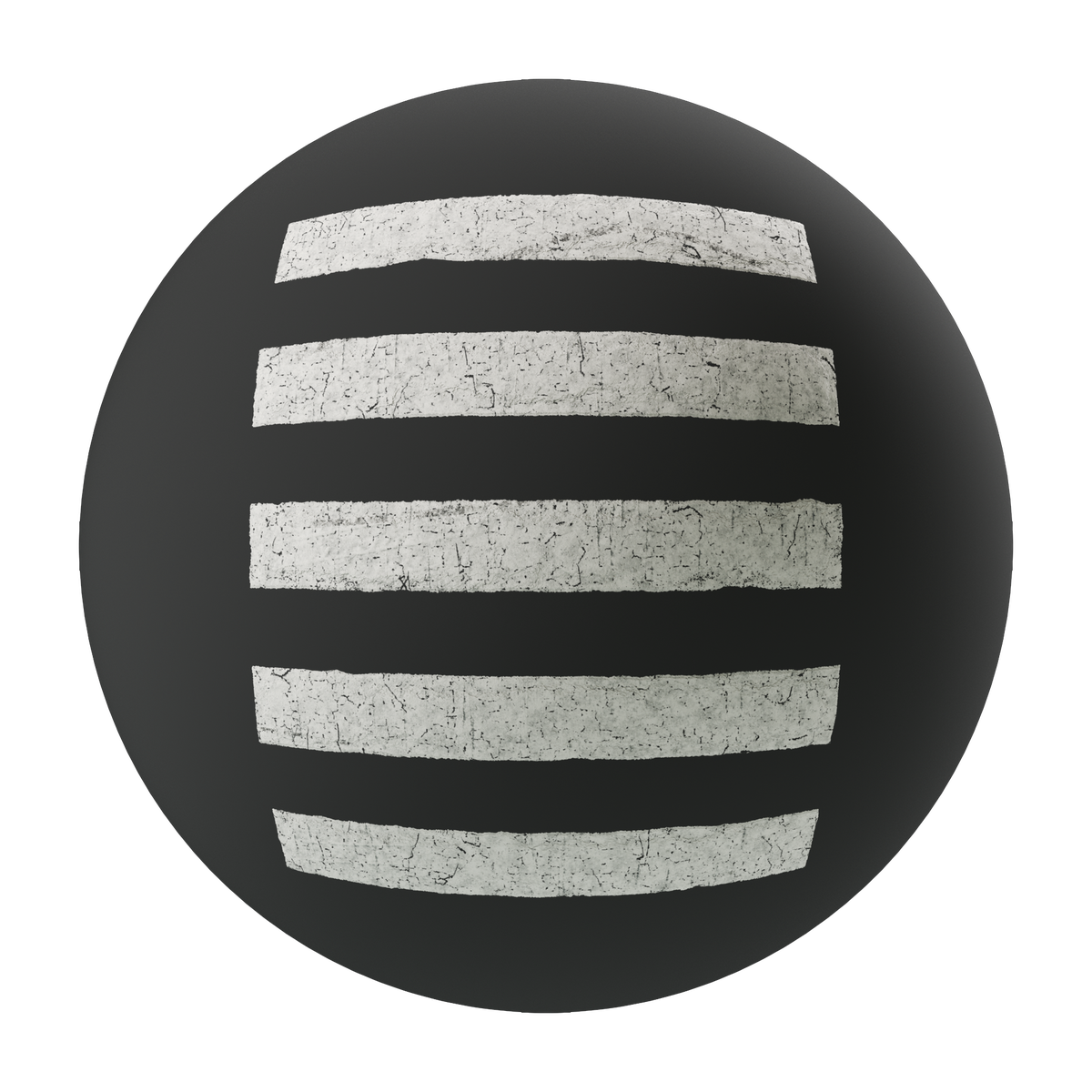 Damaged Cross Walk Marking on Substance 3D Assets