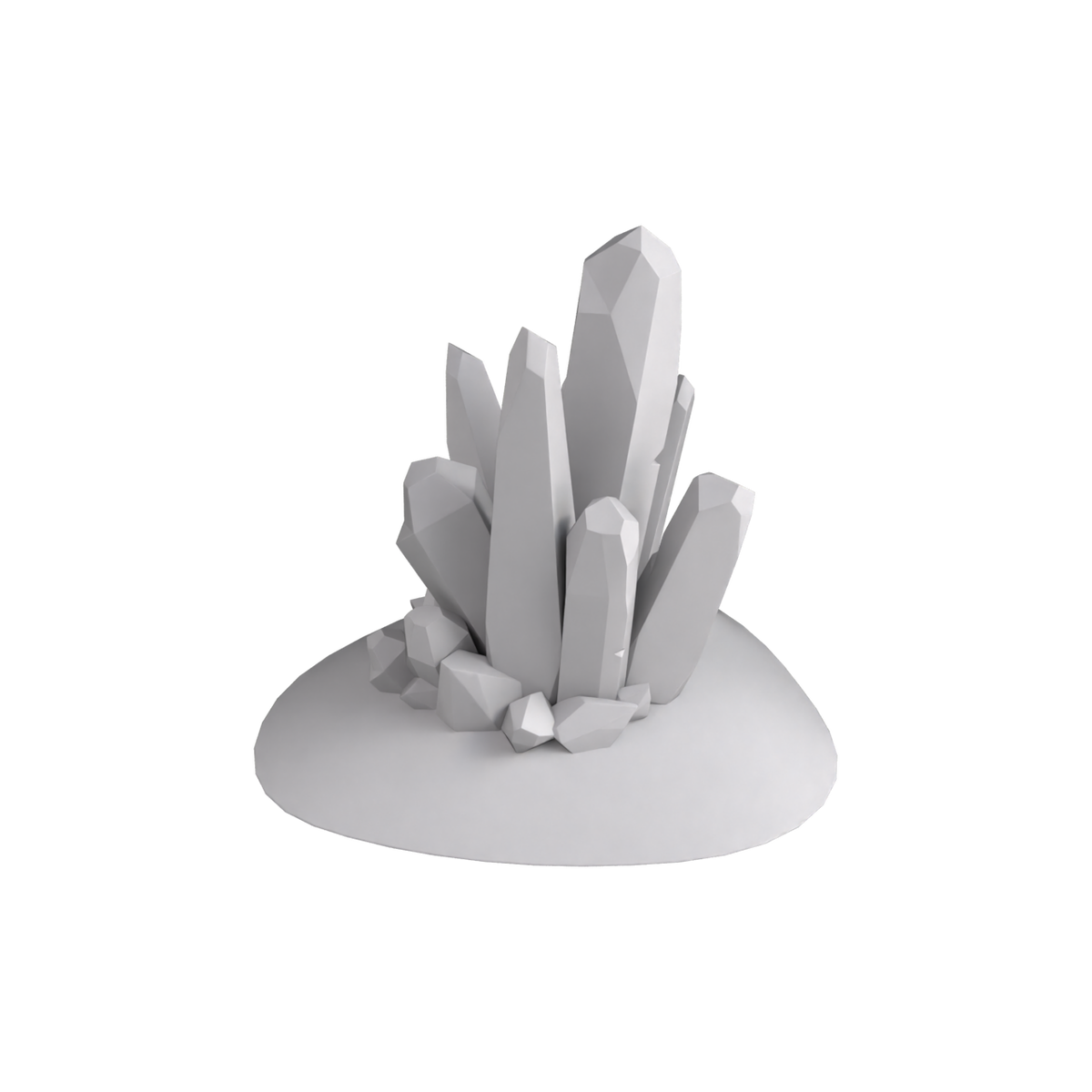 Crystal Cluster 09 on Substance 3D Assets
