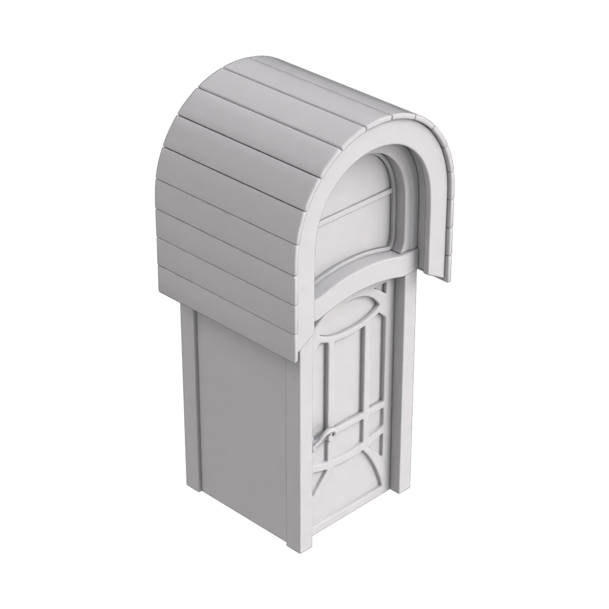 Stylized Wooden Door on Substance 3D Assets