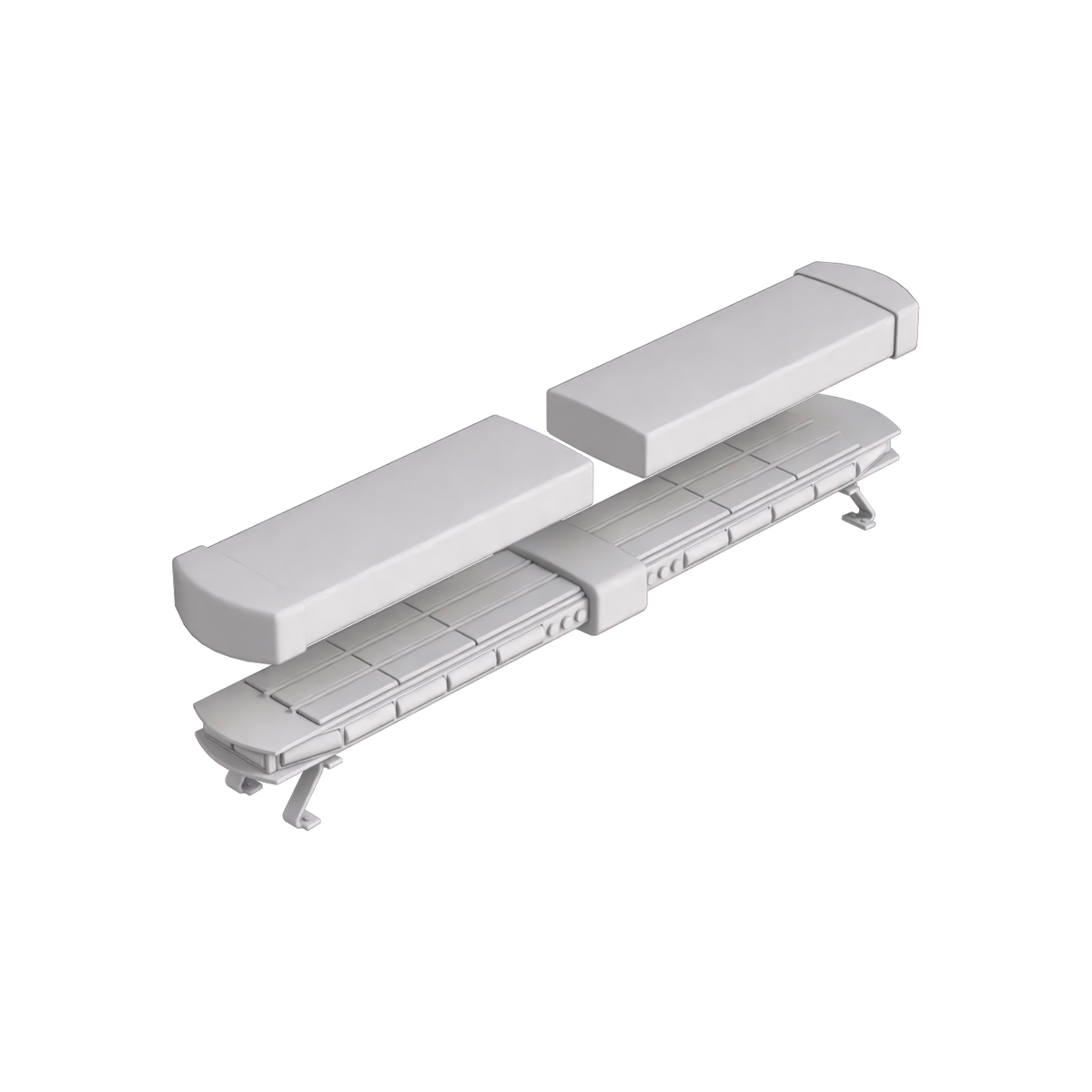 Police Revolving Light Double on Substance 3D Assets