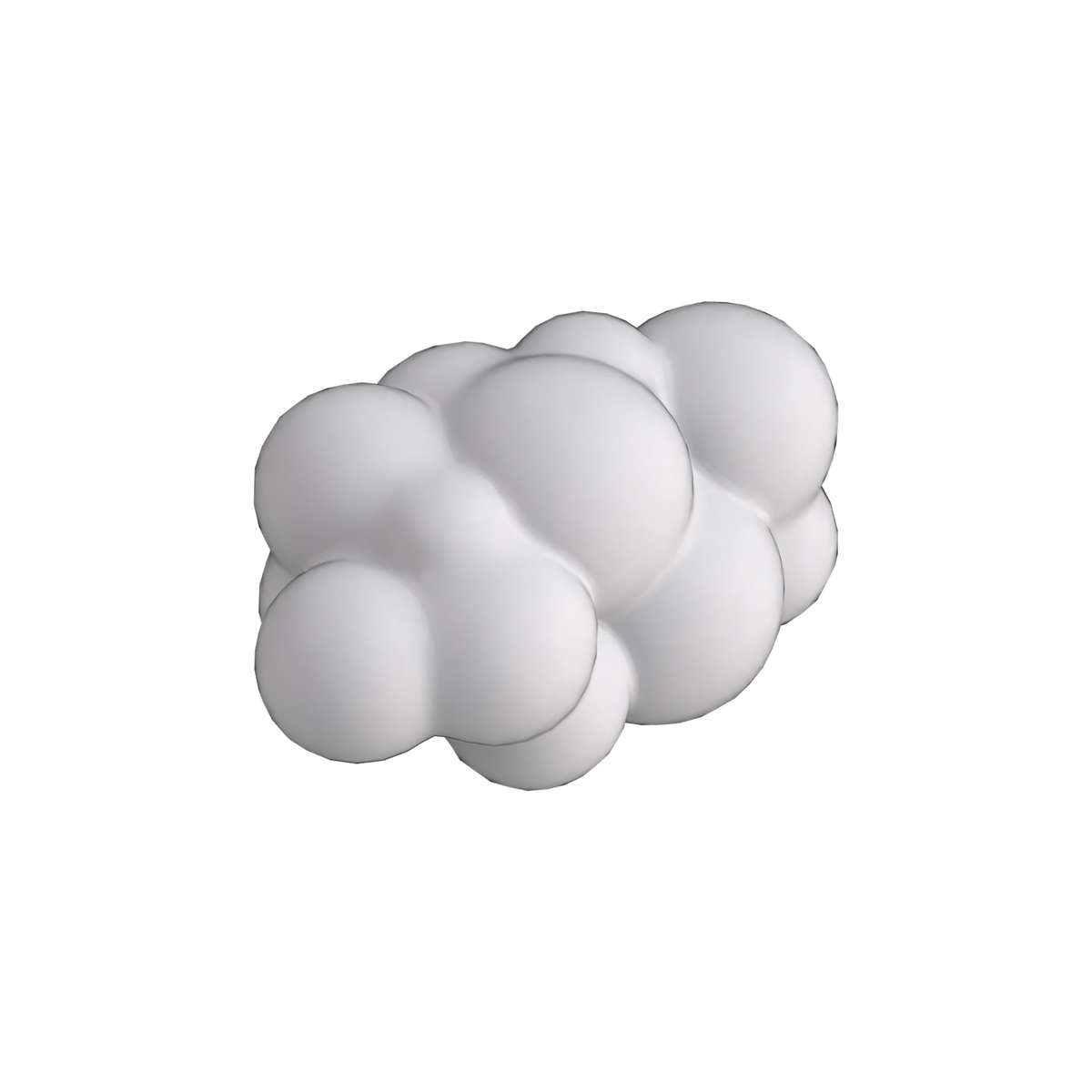 Stylized Static Cloud 03 on Substance 3D Assets