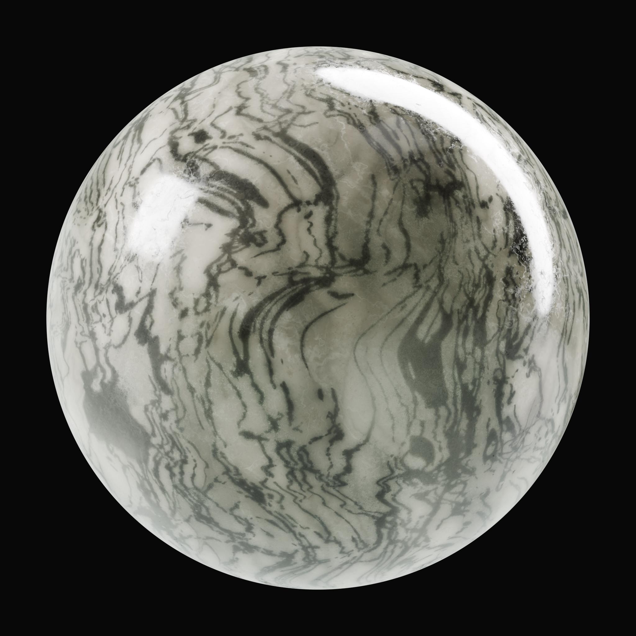 Greco Scritto Marble on Substance 3D Assets