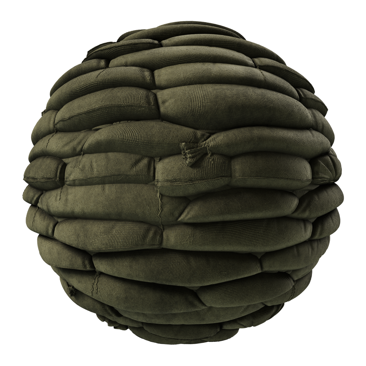 Sandbag Wall on Substance 3D Assets