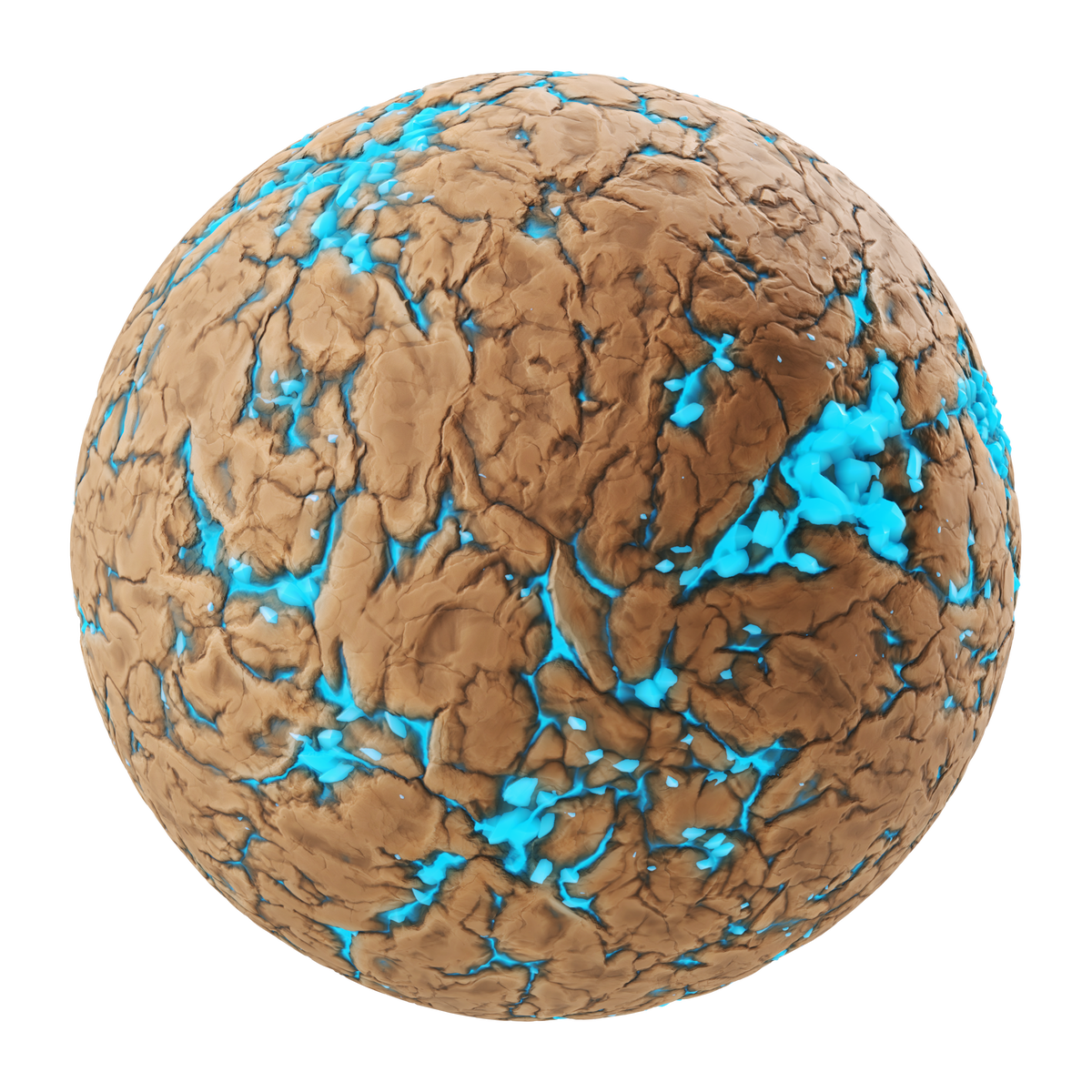 Corrupted Dirt Ground on Substance 3D Assets