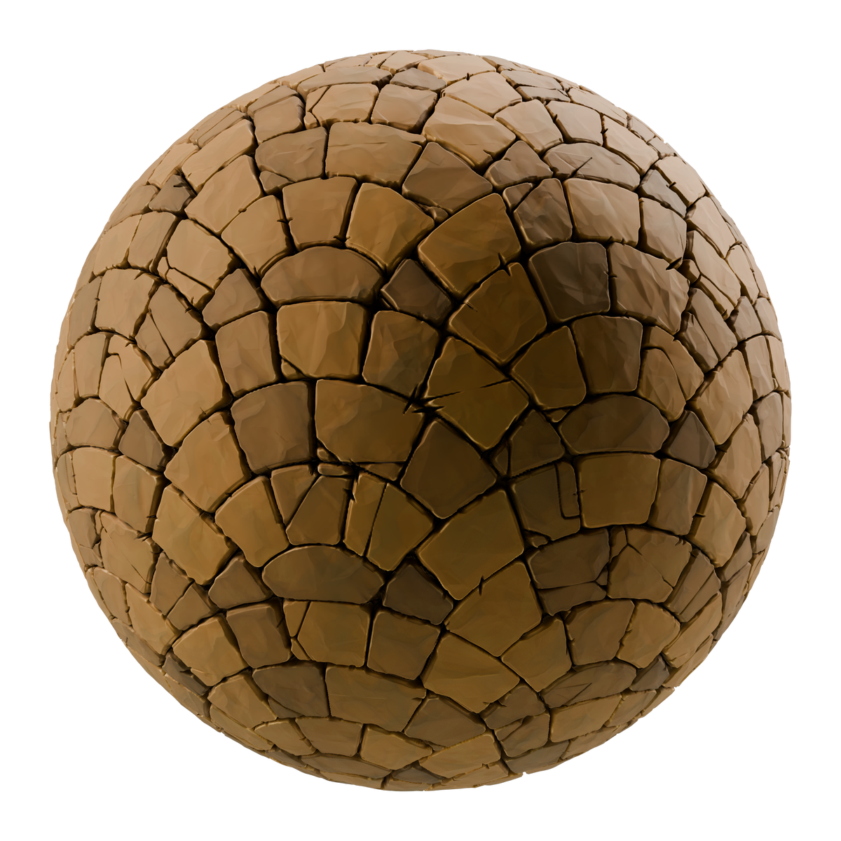 Stylized Cobblestone Pavement on Substance 3D Assets