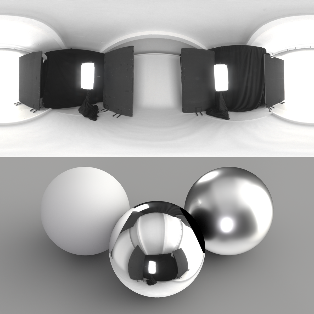 Studio Portrait Front North Daylight 01 on Substance 3D Assets