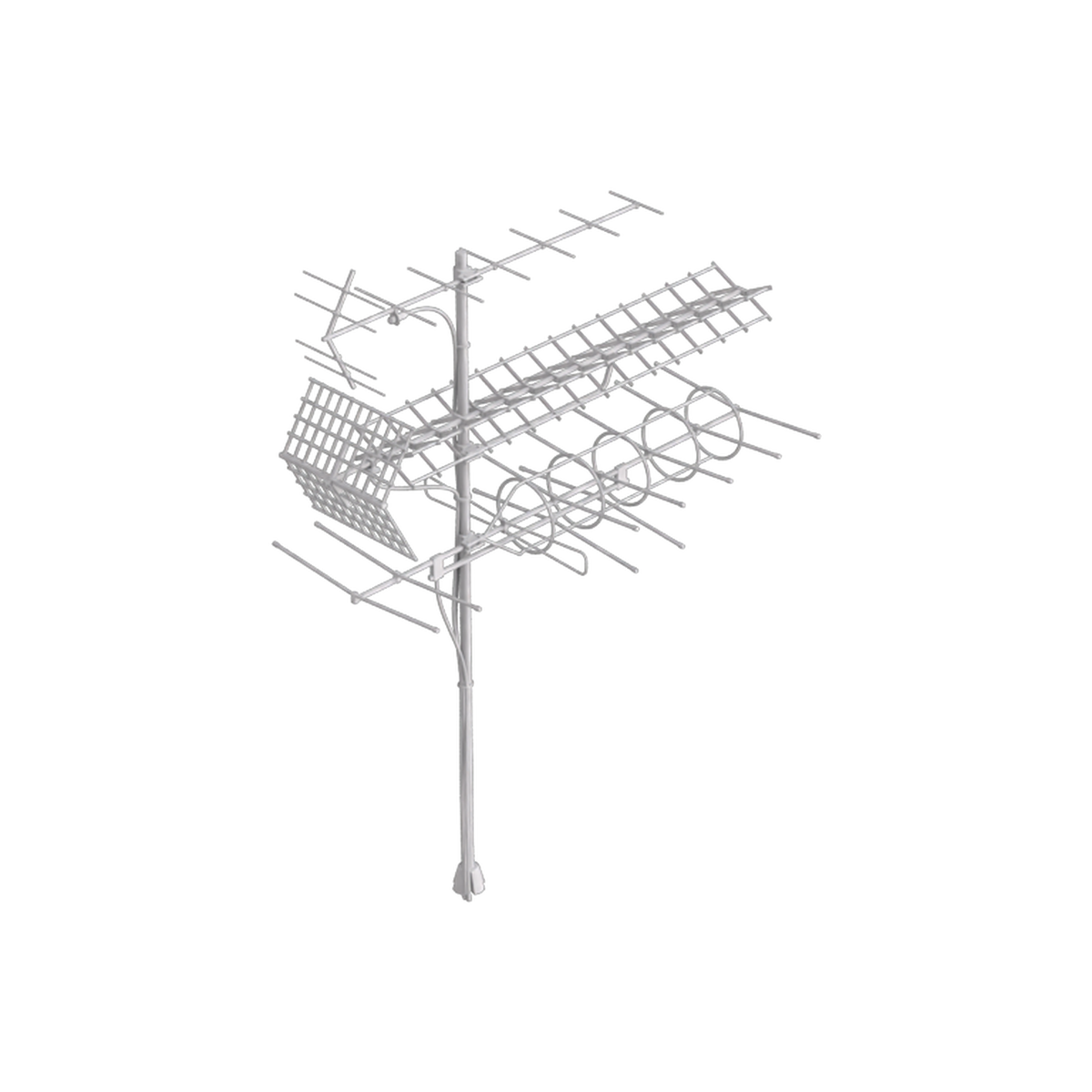 Tv Rake Antenna 02 on Substance 3D Assets