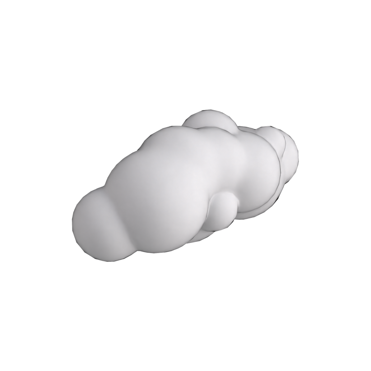 Stylized Static Cloud 02 on Substance 3D Assets