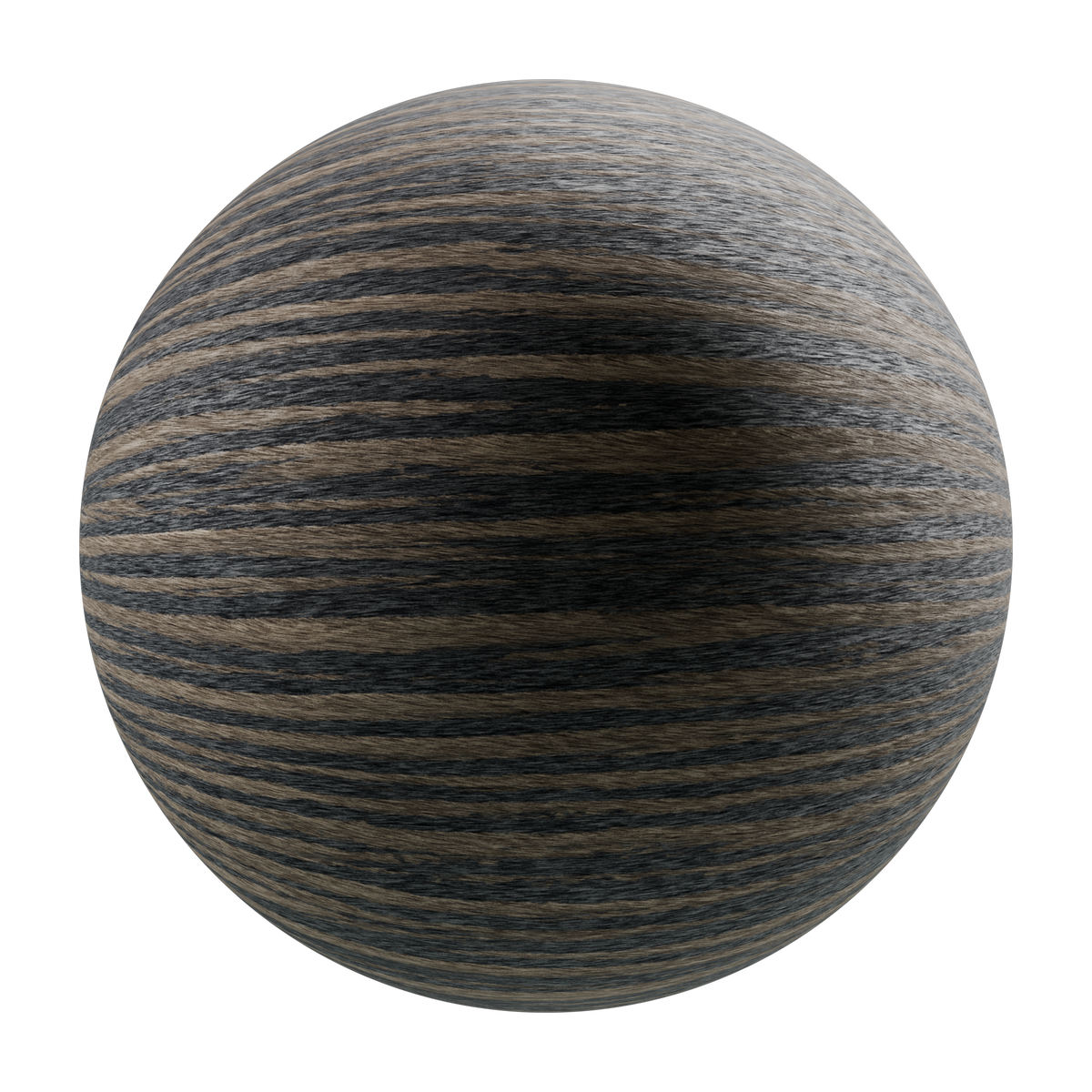 Ebony Reconstituted Quarter Cut on Substance 3D Assets