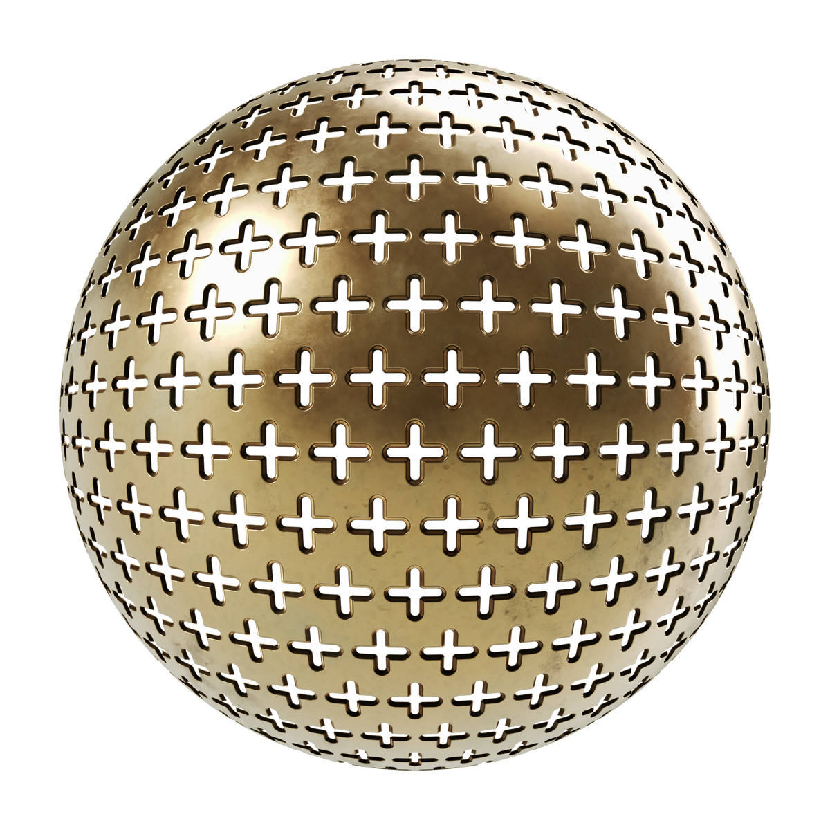 Bronze Perforated Club on Substance 3D Assets