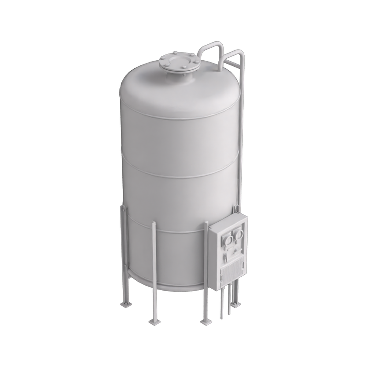 Vertical Gas Tank on Substance 3D Assets
