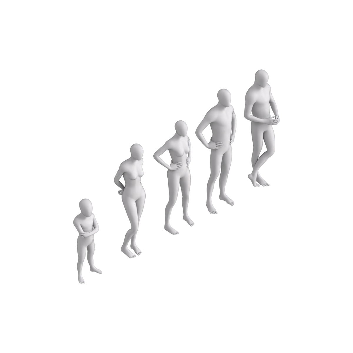 Model Human Set Idle 02 on Substance 3D Assets