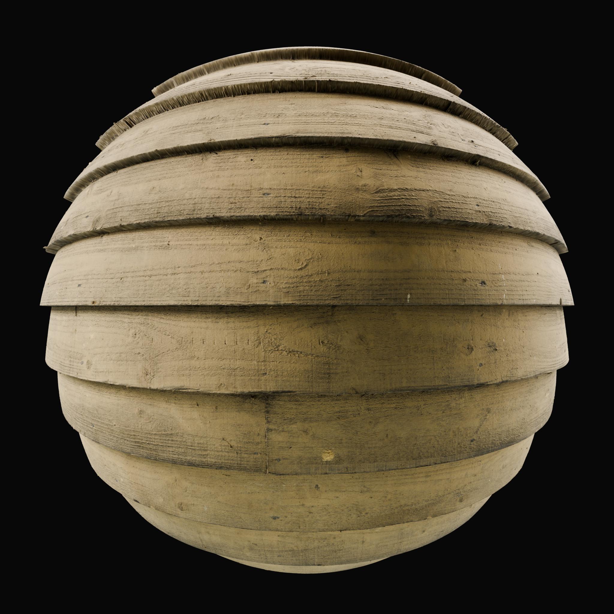 Old Barn Wood Cladding on Substance 3D Assets