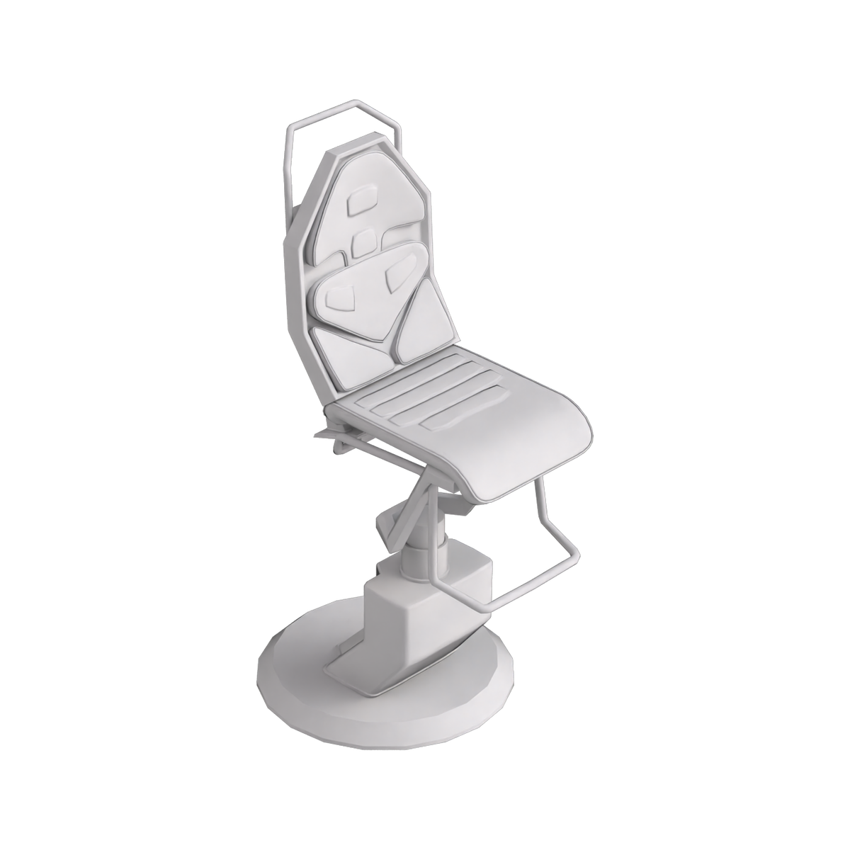 Space Ship Cockpit Chair on Substance 3D Assets