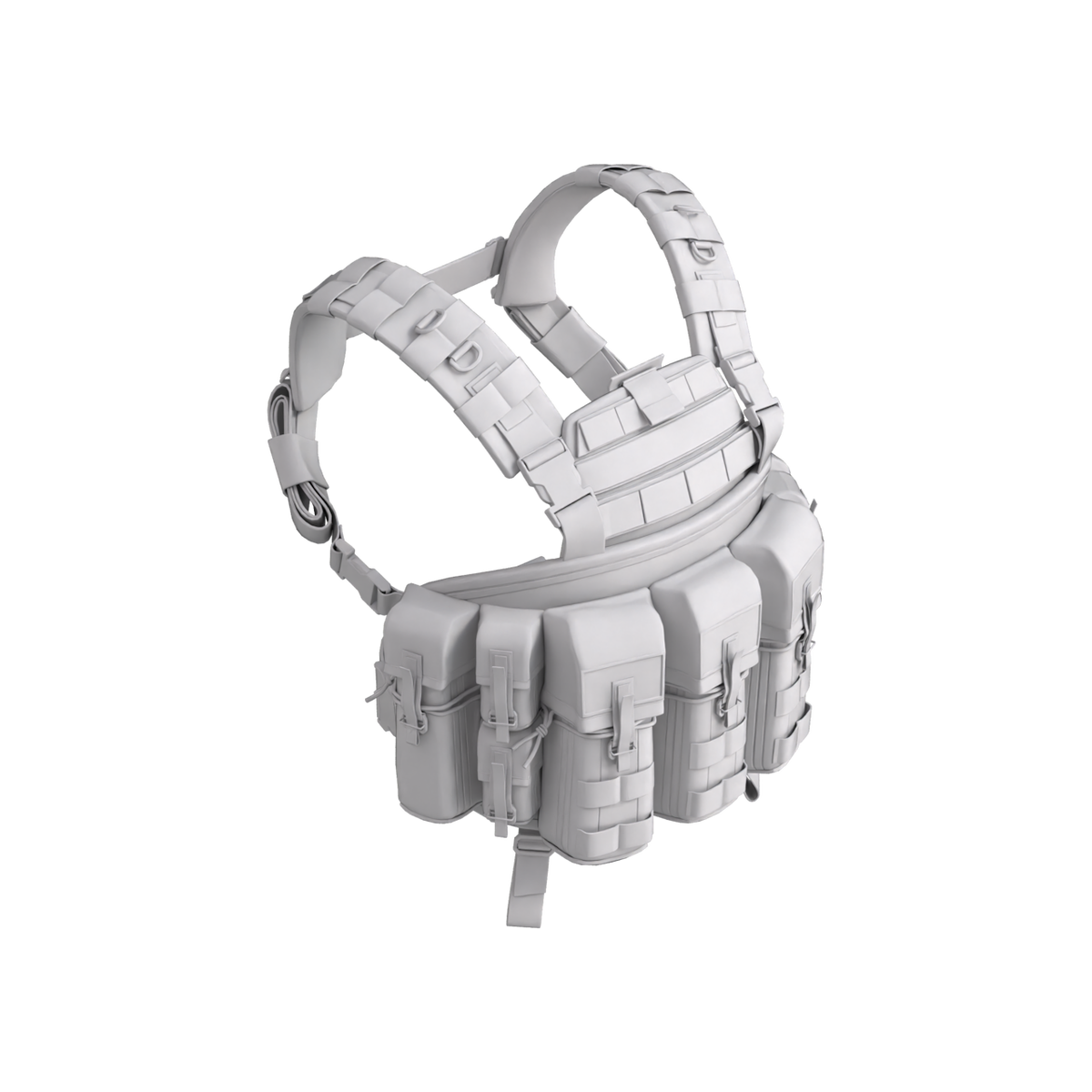 Bodyarmor With Pouch 01 on Substance 3D Assets