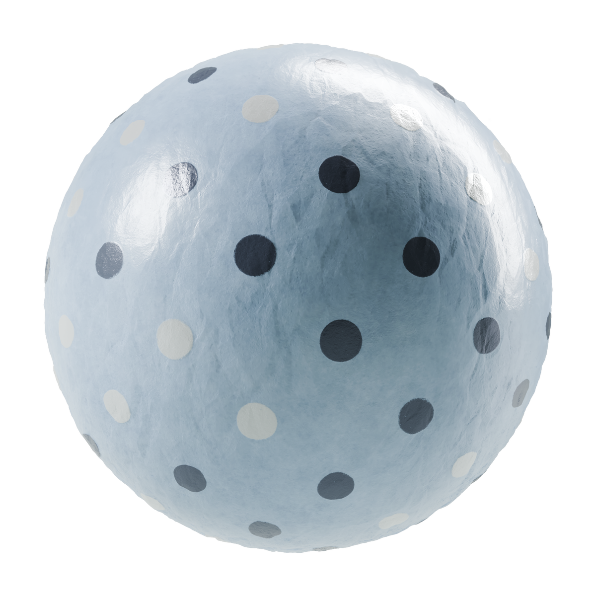 Paper Polka Dots Print on Substance 3D Assets