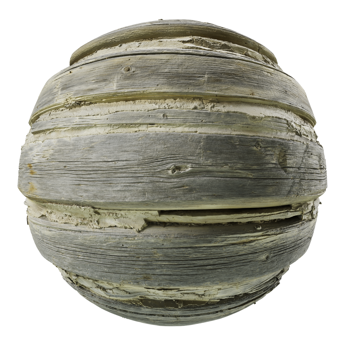 Plastered Square Log Wall on Substance 3D Assets