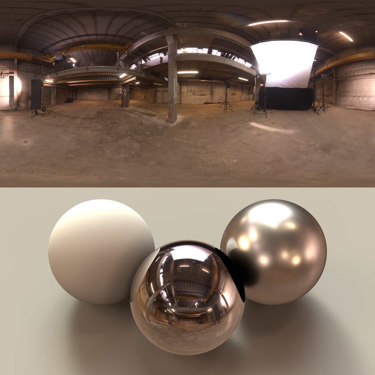 Warehouse Hard Sun Light 02 on Substance 3D Assets