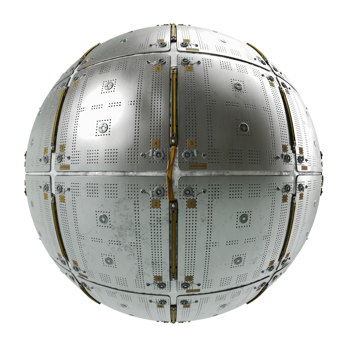 Space Station Outer Panel on Substance 3D Assets