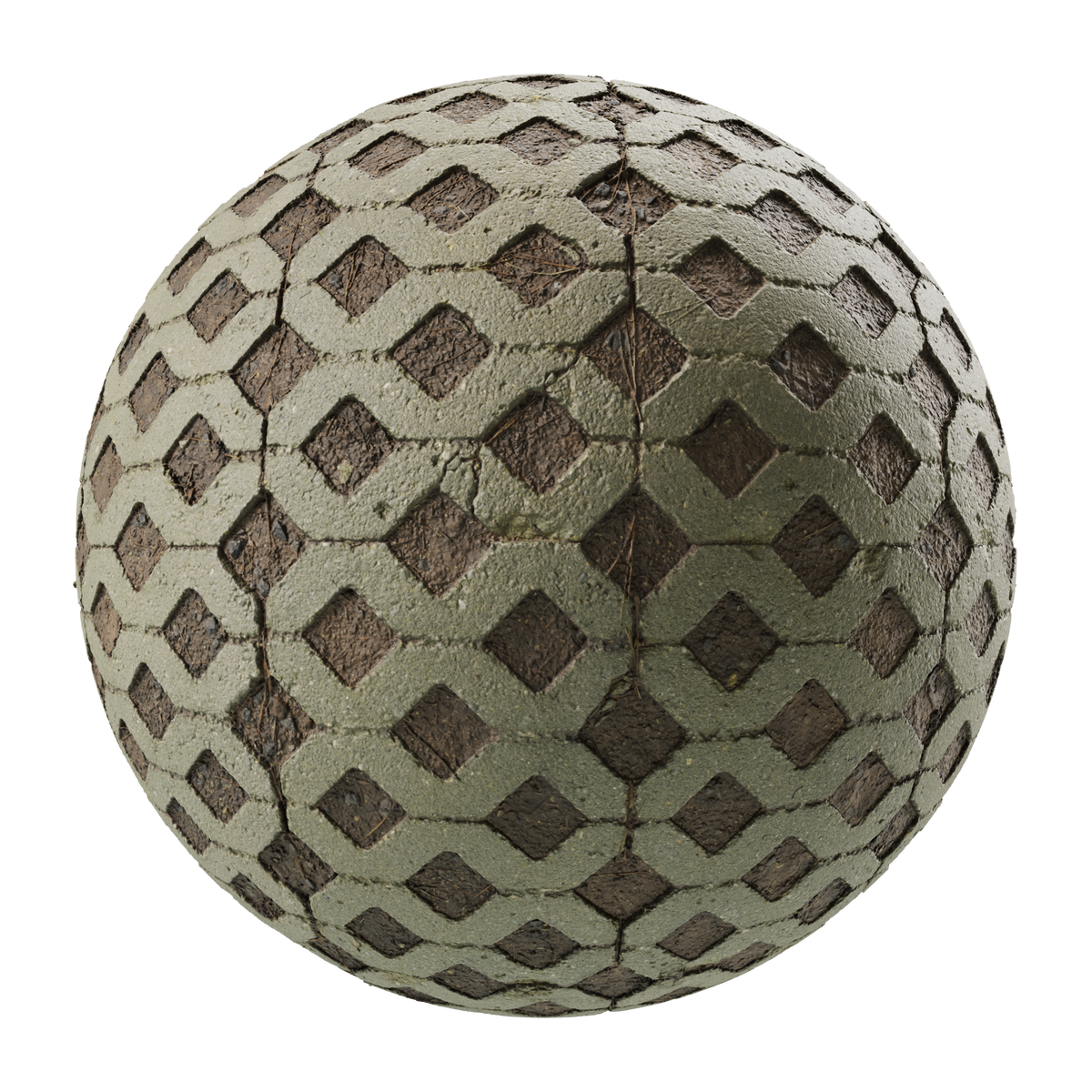 Lattice Concrete Paving Blocks 02 on Substance 3D Assets