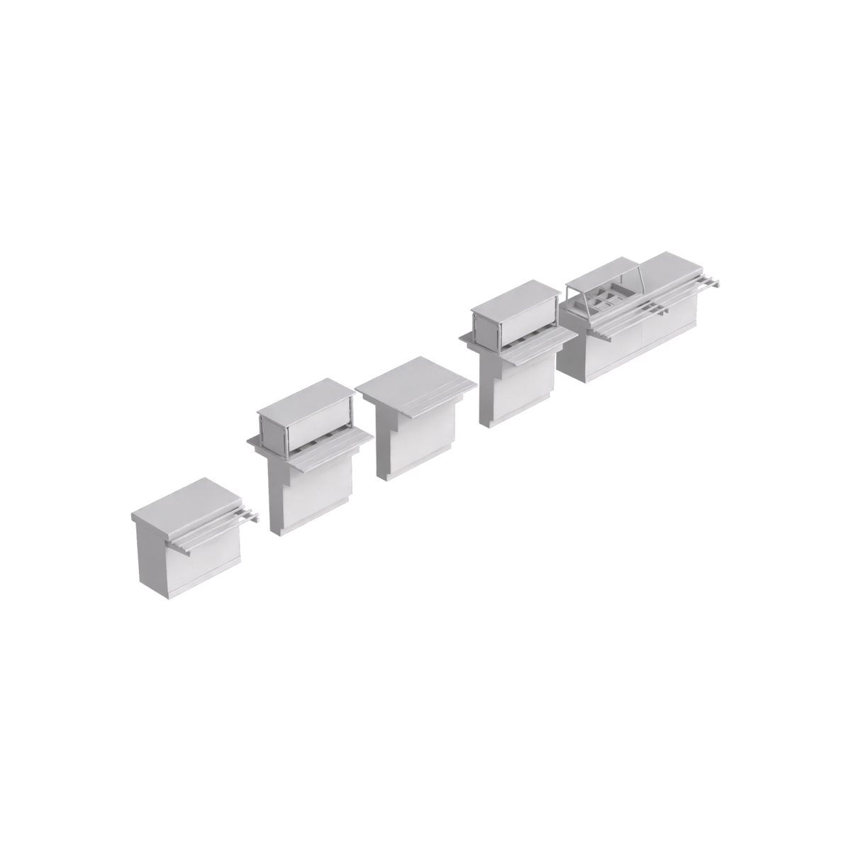 Modular Counter Set 04 on Substance 3D Assets