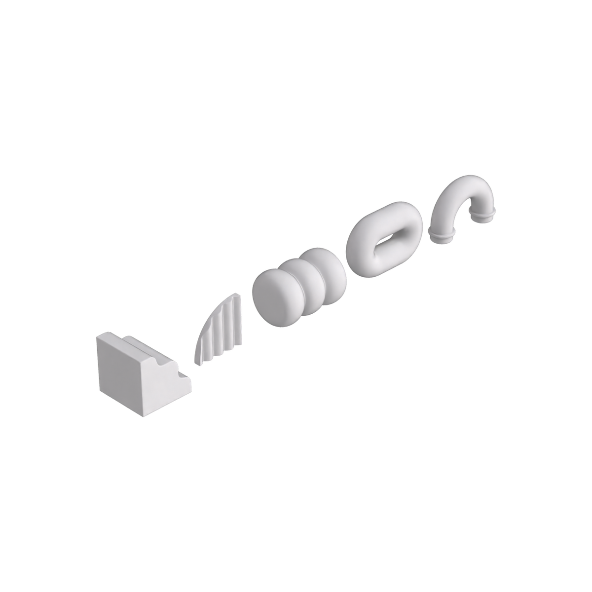 Primitive Shape Set 02 on Substance 3D Assets