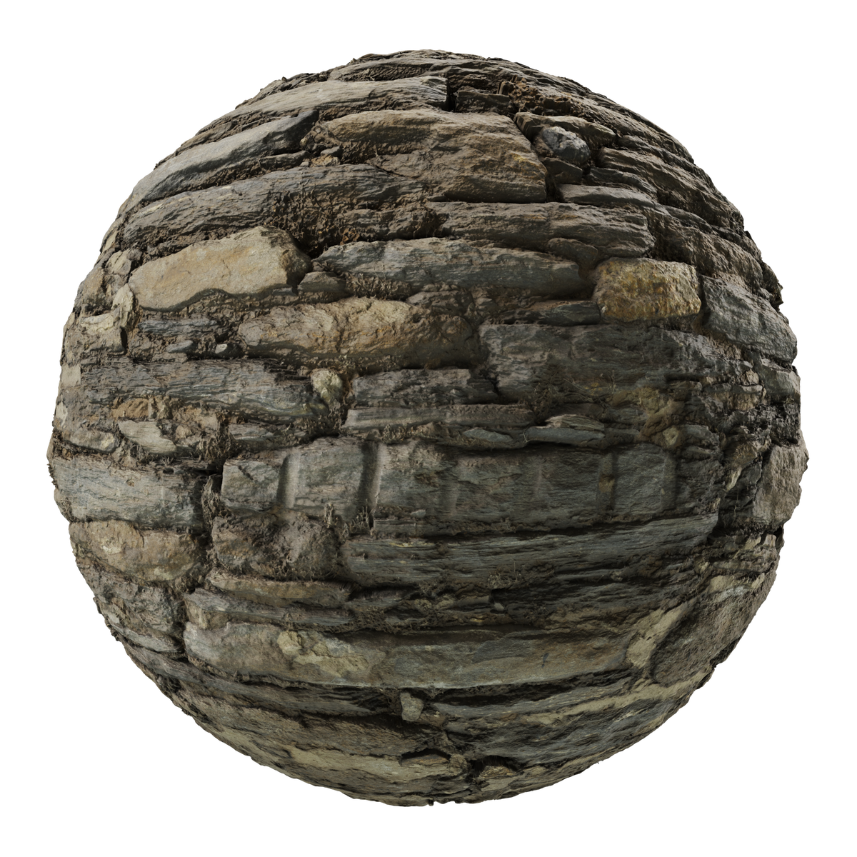 Stack Rock Wall on Substance 3D Assets