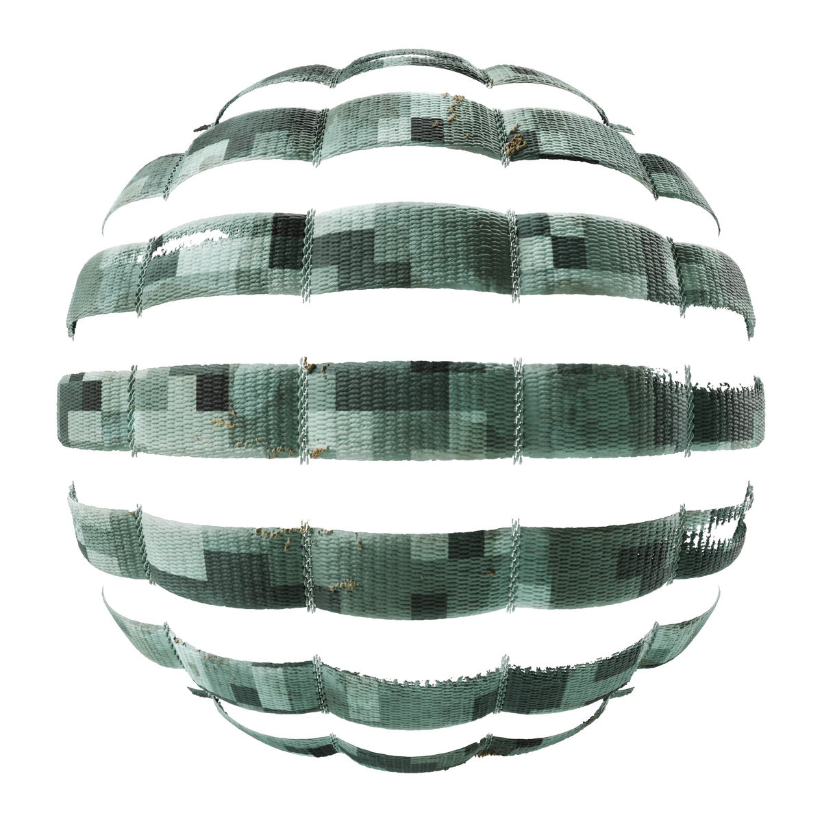 Molle System Fabric Oceanic Digital Camouflage on Substance 3D Assets